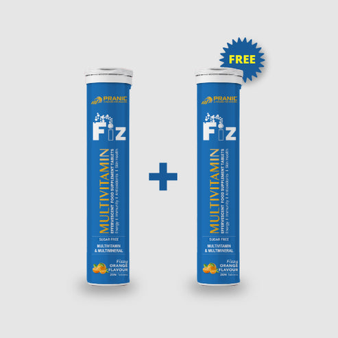 Pranic Fiz Multivitamin Effervescent Tablets | Overall Health Tablets